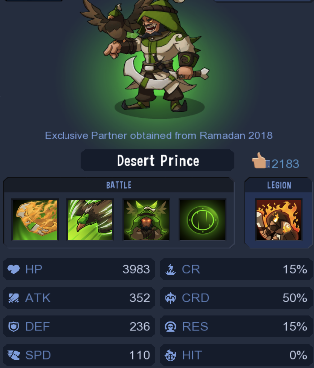 Desert Prince War Pattern and Skills Analysis - Brutal Age Guide